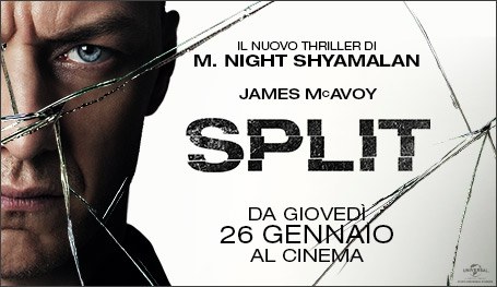 Inviti gratuiti per l’anteprima del film “Split“ — Università di Bologna