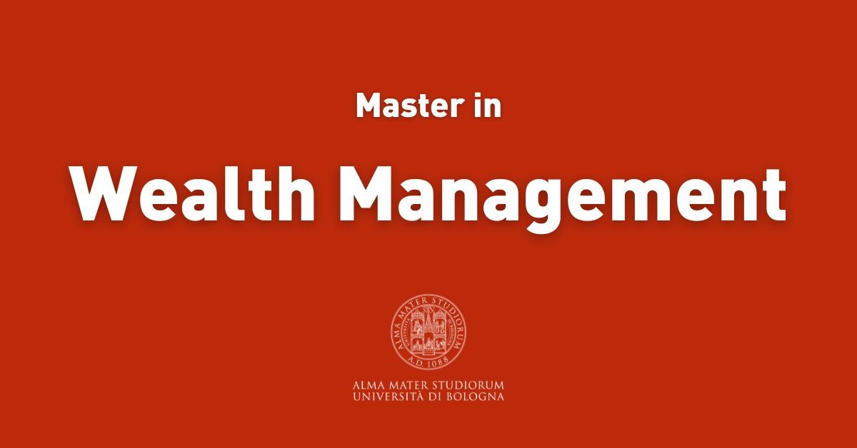 Scheda Master - Wealth Management — Università di Bologna